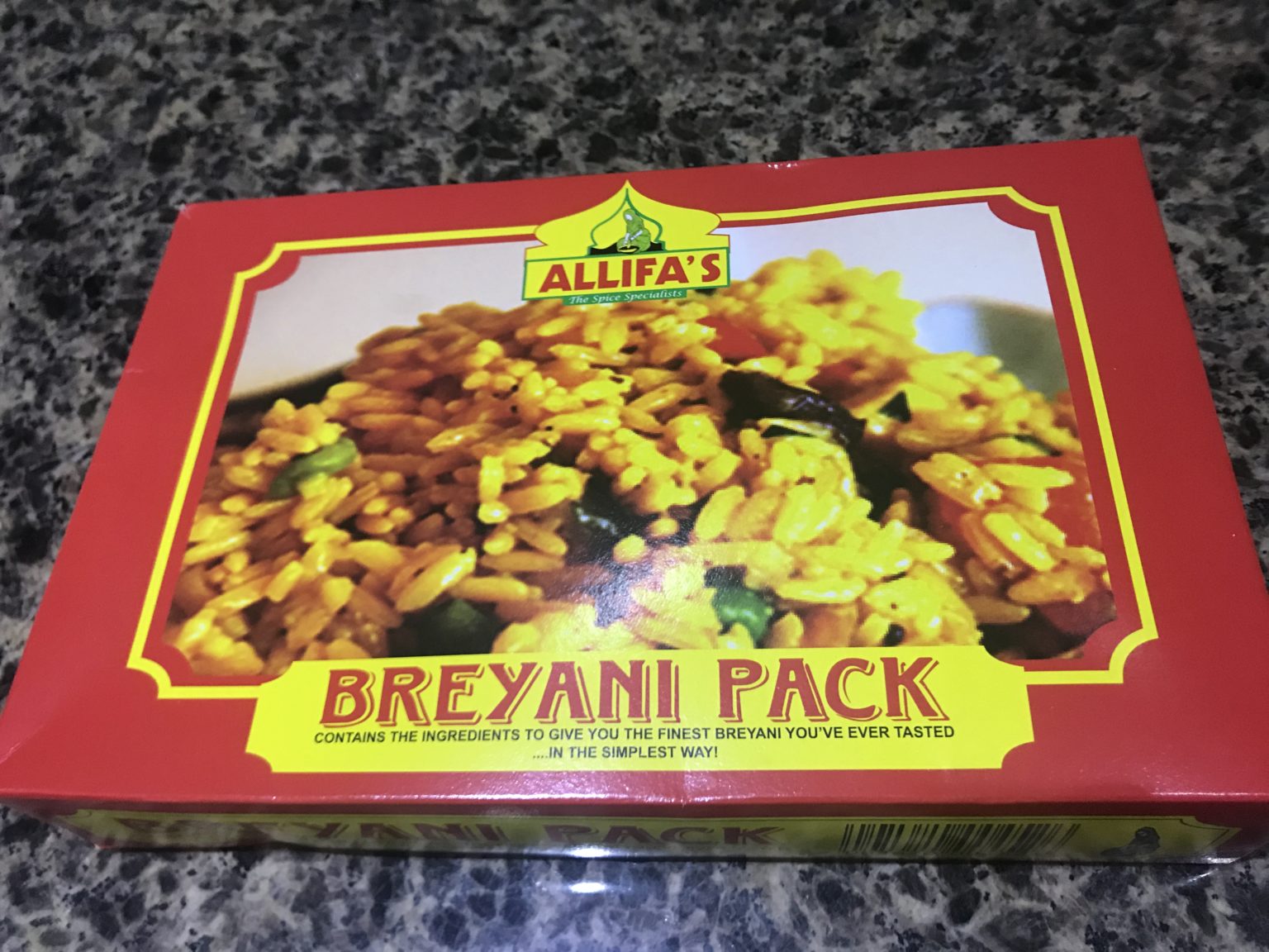 Allifa Spices Breyani Pack Review – kitchenqueens